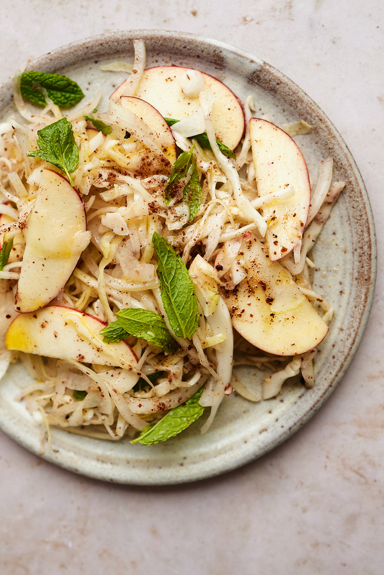 Apple, Cabbage & Sumac Salad - Another Pantry