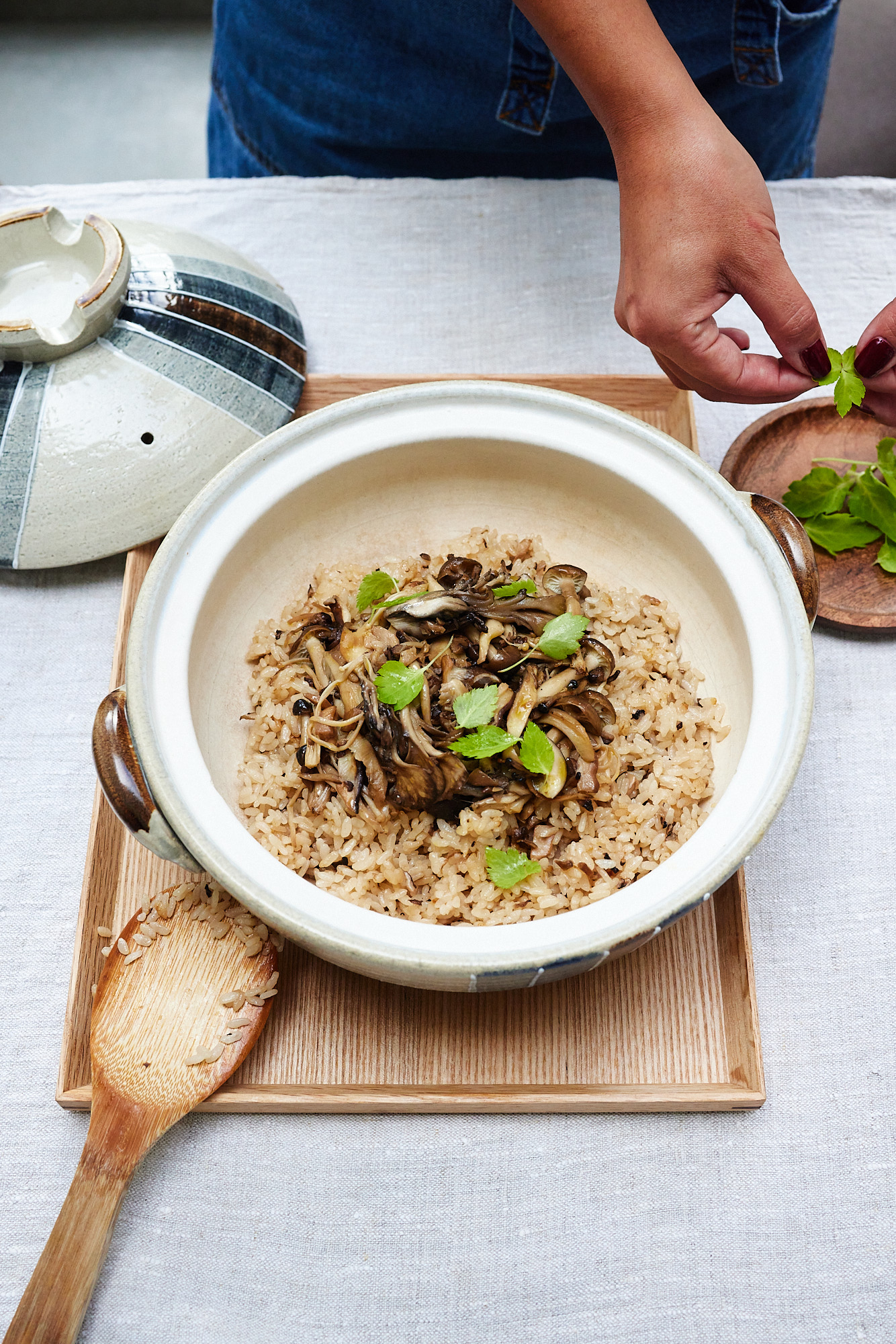 Assorted Mushroom Rice (Kinoko Takikomi Gohan) - Another Pantry